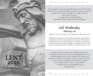 Lenten Printable Booklet Featuring Church Fathers - ADOTS